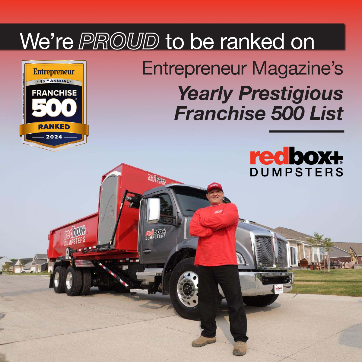 redbox+ Dumpsters Franchise Redbox+ Dumpsters Ranks On The 2024 ...